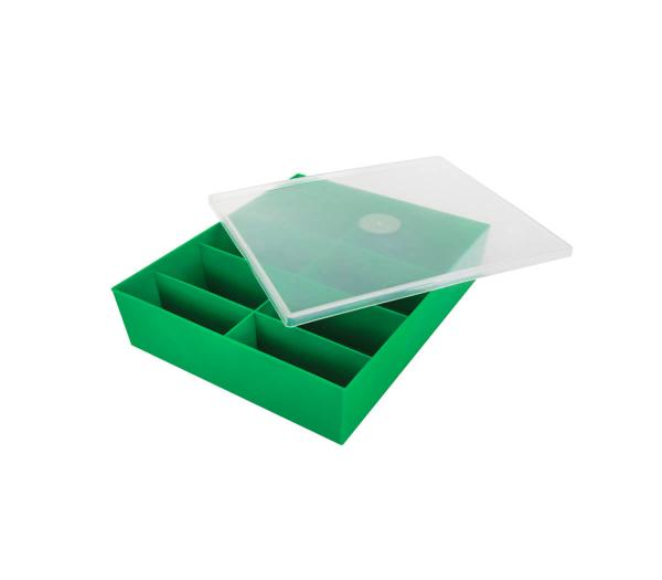 Divided Sorting Box | Assorted Colours | Plastics For Africa
